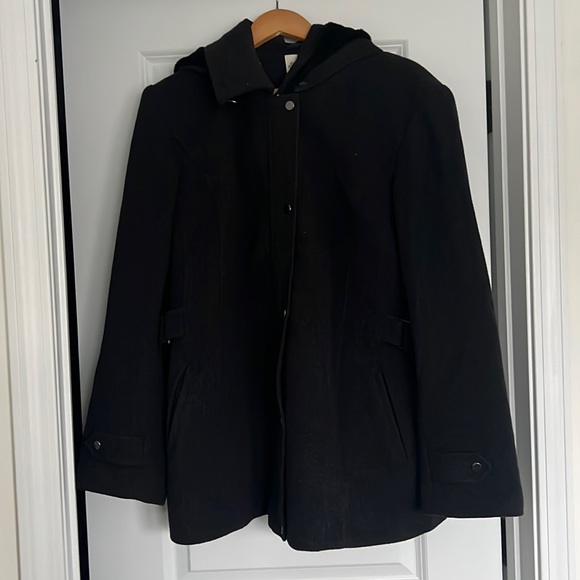 St. John's Bay | Jackets & Coats | Black St Johns Bay Coat | Poshmark